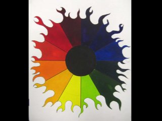 Creative Color Wheel Drawings