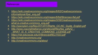 Creative Common : Increasing the visibility | PPTX