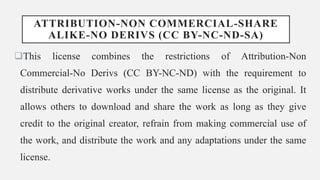 Creative Common License.pptx | Desktop Publishing | Computer Software ...