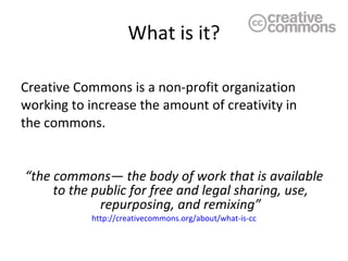Creative Commons | PPT