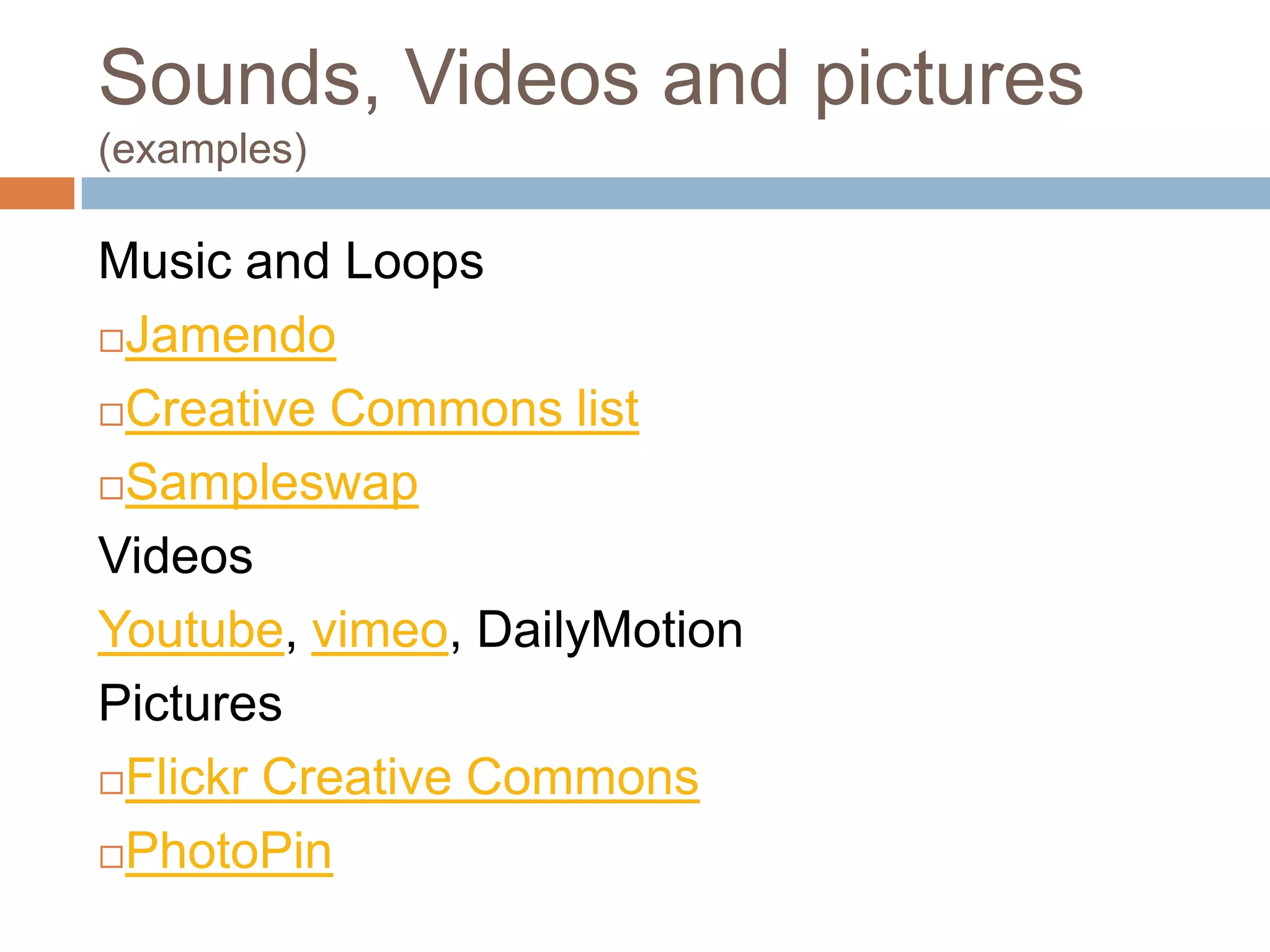 Creative commons | PPT