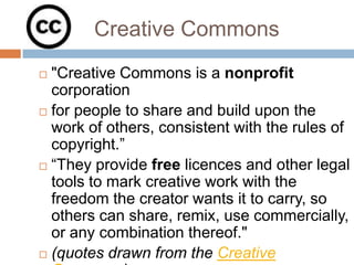 Creative commons | PPT