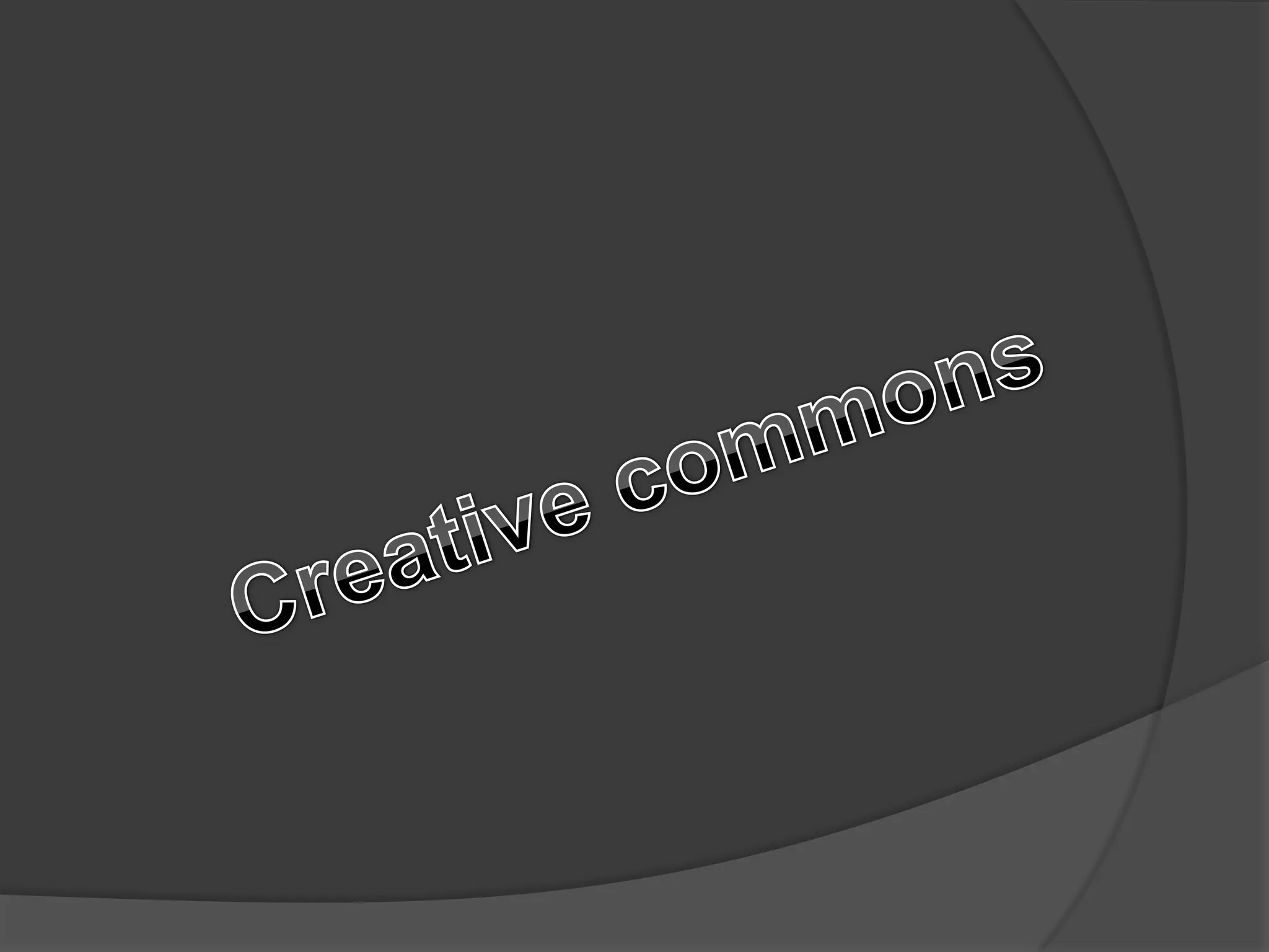 Creative commons | PPTX