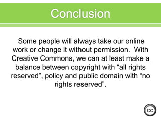Creative commons | PPT