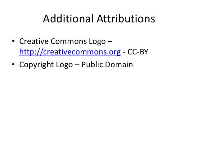 Introduction to Creative Commons Licensing