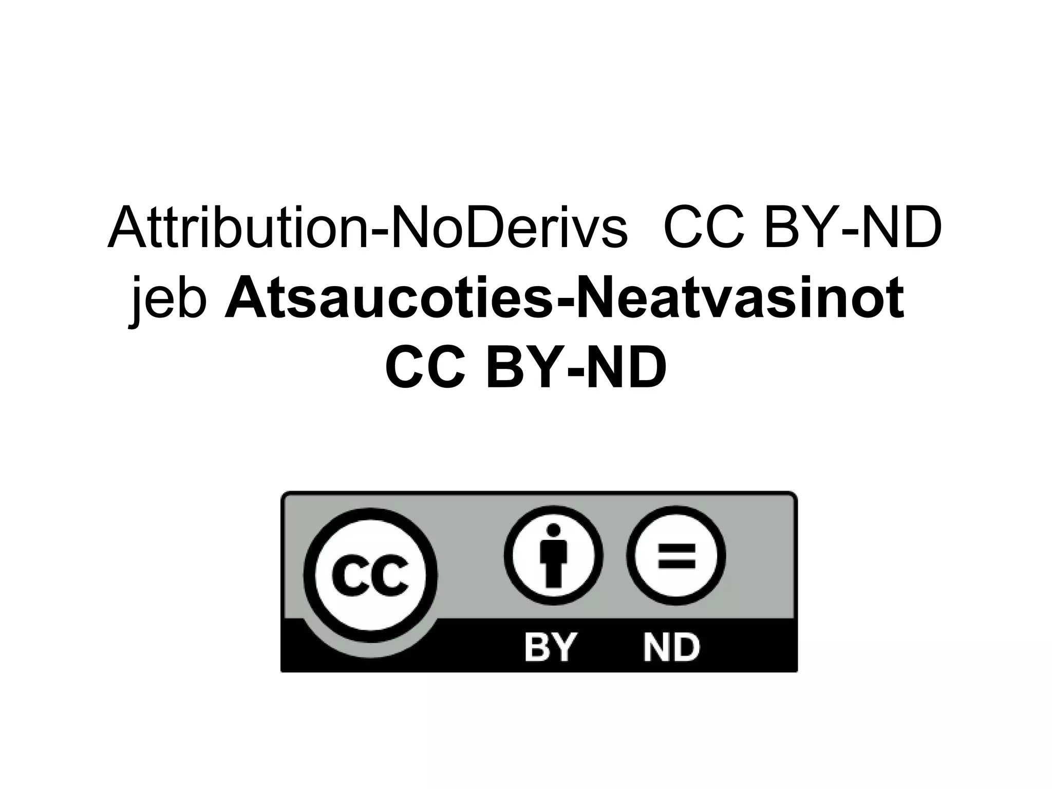 Creative commons | PPT