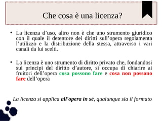 Le licenze Creative Commons | PDF
