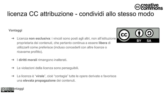 Creative Commons - usare le licenze più diffuse del web | PPT