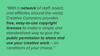 Creative commons | PPT