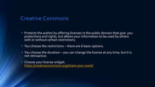 Creative commons | PPTX