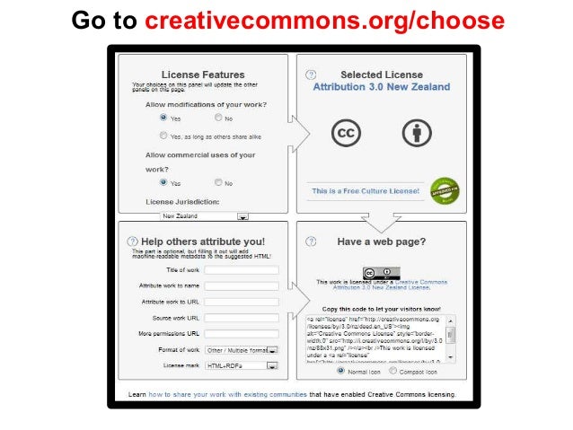 Creative Commons and Digital Storytelling (ULearn 2013)