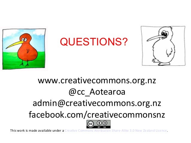 Creative Commons and Digital Storytelling (ULearn 2013)
