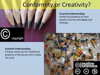 Creative commons and intellectual property | PPTX