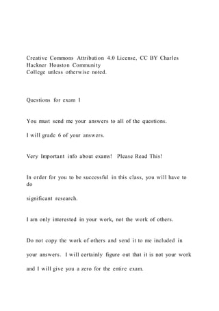 Creative Commons Attribution 4.0 License, CC BY Charles Hackne | PDF