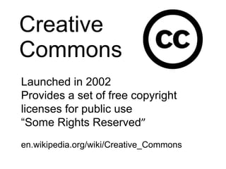 Creative Commons | PPT
