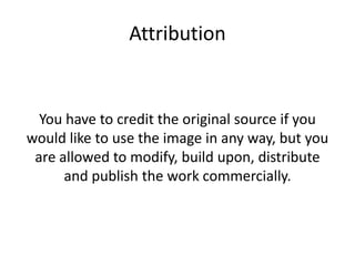 Creative commons license ppt. | PPTX