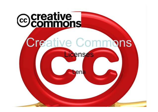 Creative Commons Licenses | PPT
