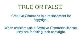 Creative Commons Licensing | PPTX