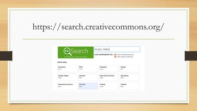 Creative Commons Sites | PPT