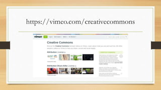 Creative Commons Sites | PPT