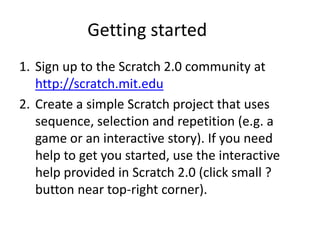 Creative computing Session 3 | PPTX