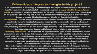 Creative critical reflection | PPT