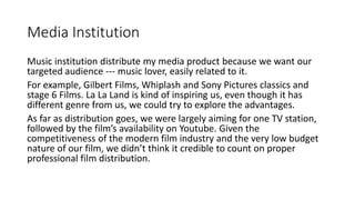 AS Media Studies Creative Critical Reflection | PPTX