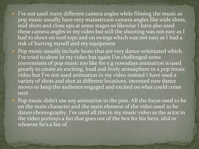 Creative critical reflection for a2 advanced portfolio | PPTX