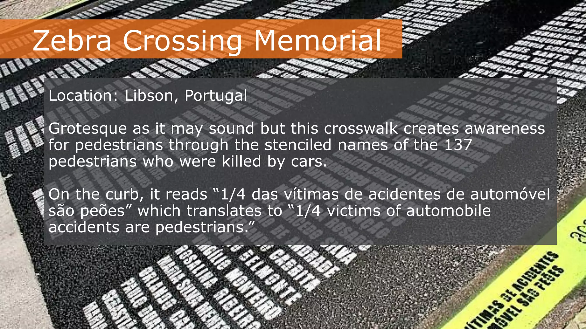 Top 10 Creative Crosswalks from Around the World | PPT