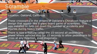 Top 10 Creative Crosswalks from Around the World | PDF