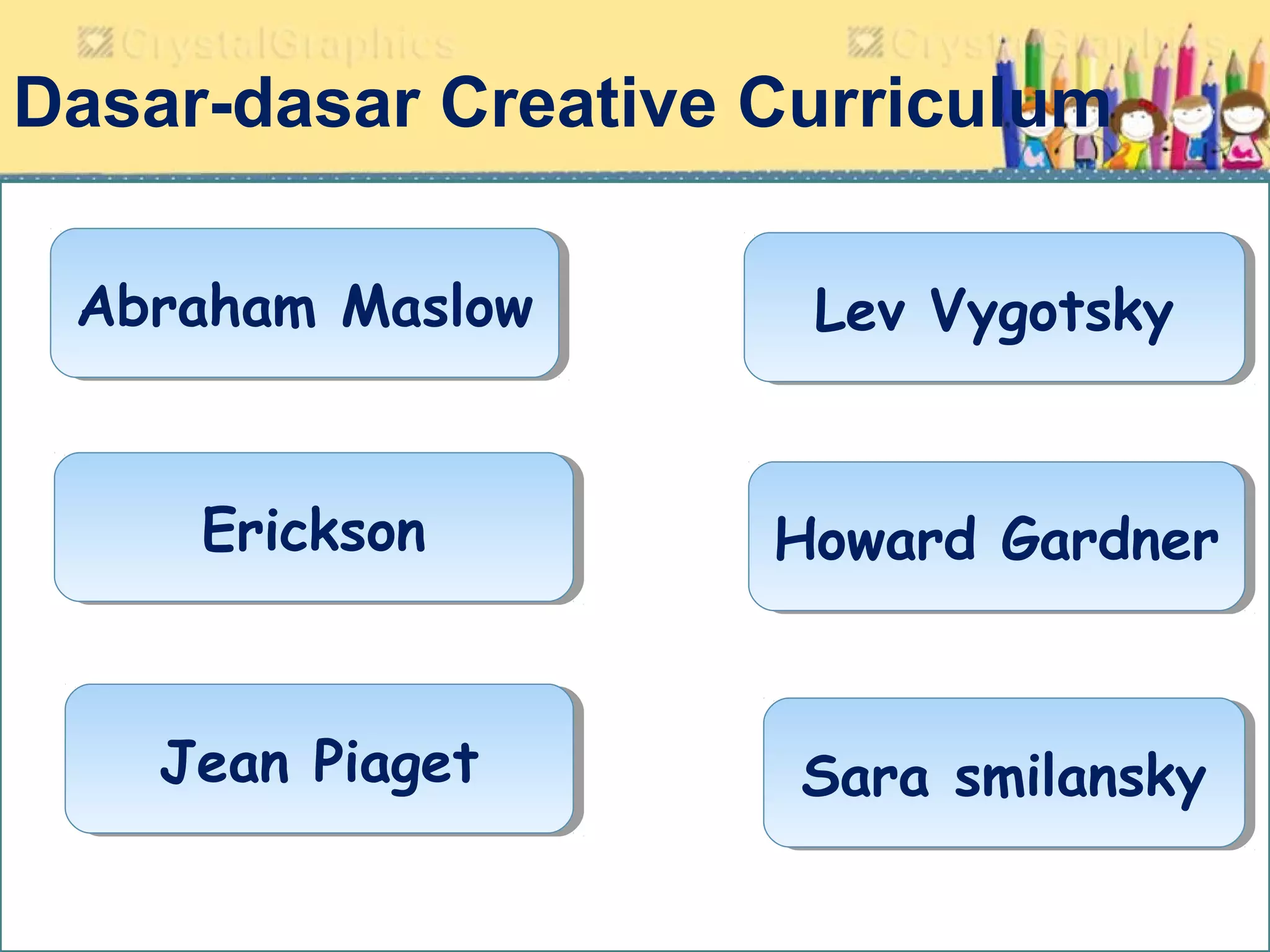 Creative curriculum | PPT