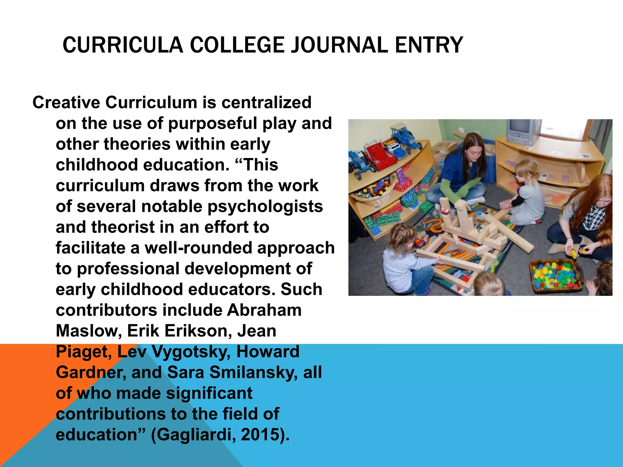 Creative Curriculum | PPTX