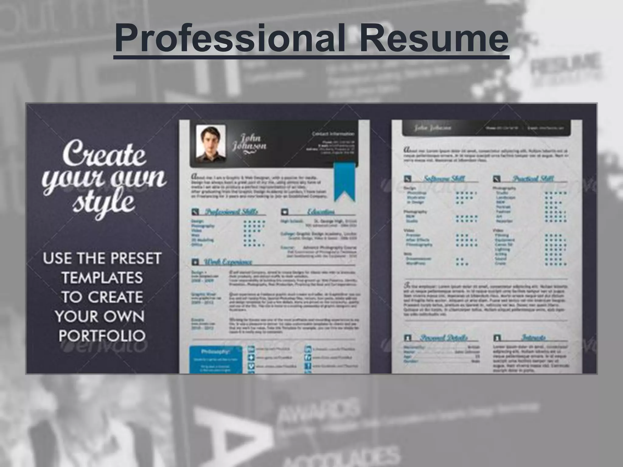 Creative CV and Resume Designs | PDF