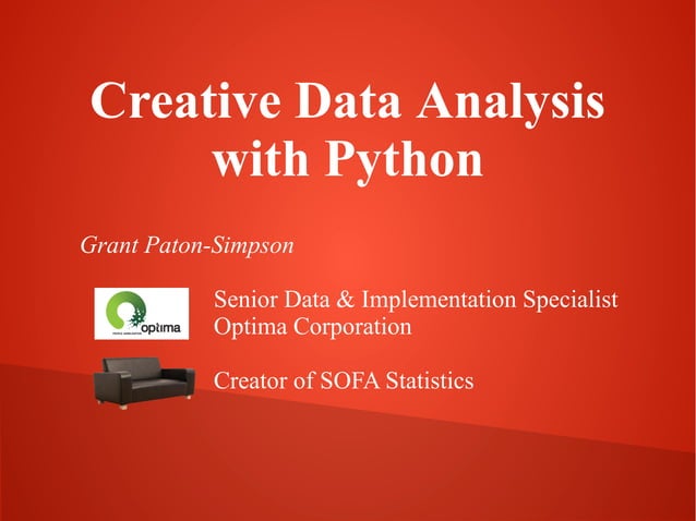 Creative Data Analysis with Python | PDF | Databases | Computer Software and Applications