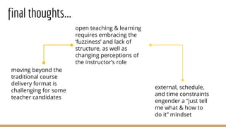 A K-20 Creative Design Approach to Addressing Problems of Practice in a ...