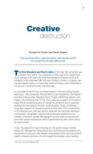 Creative Destruction | PDF
