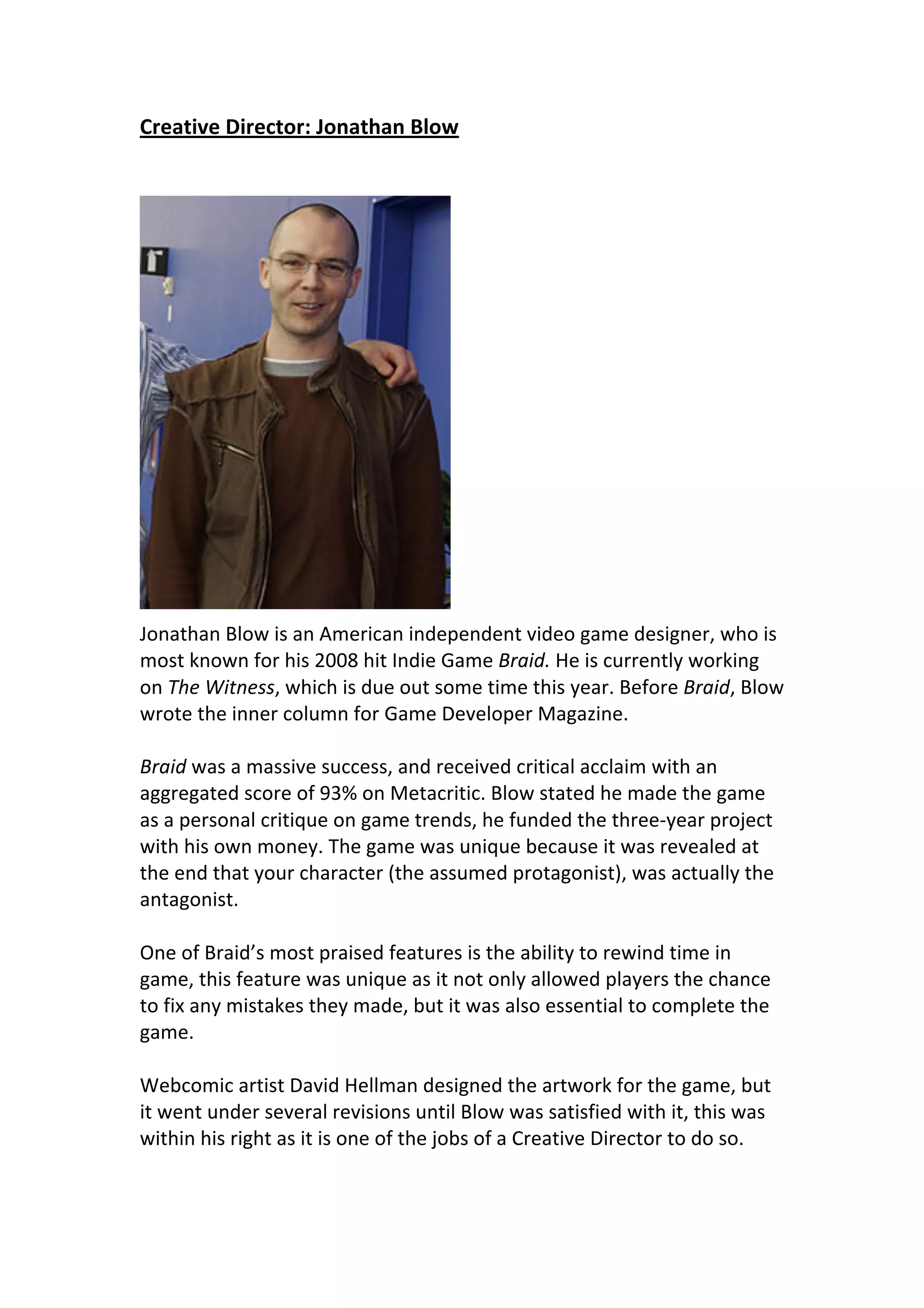 Creative director | PDF