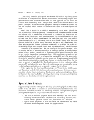 Creative drama in the classroom and beyond | PDF | Theater | Fine Art