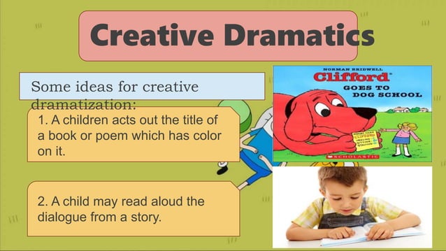 Creative dramatics | PPTX