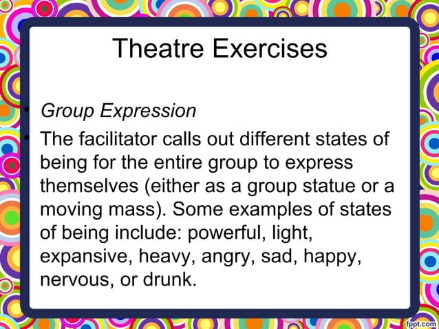 Theatre Exercises For Kids: Drama Games For Children – GQVUL