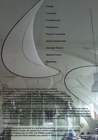 Creative Draping Leaflet | PDF