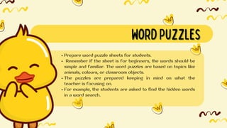 Creative English Activities for Class 2 Students | PDF
