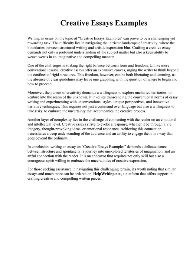 Creative Essays Examples.pdf