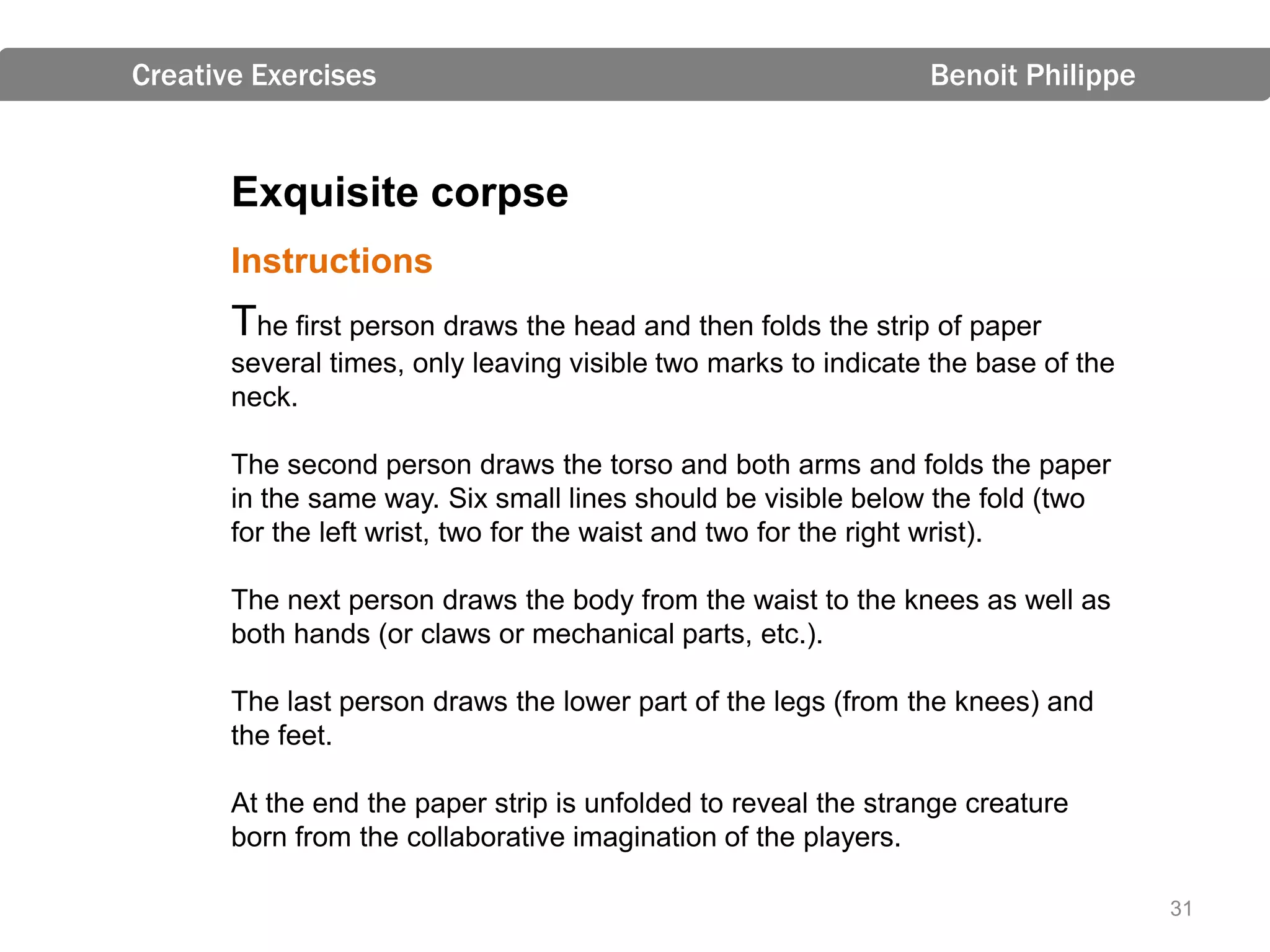 Creative Exercises For Artists | PDF