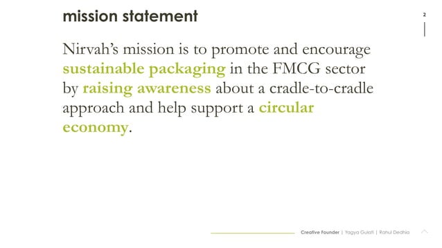 Nirvah W11 | Key metrics and acquisition plan | PPT