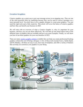 Creative Graphic Solution | PDF | Graphics Software | Computer Software ...