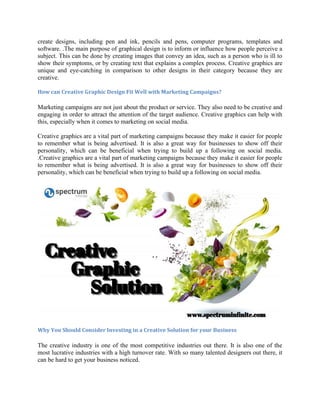 Creative Graphic Solution | PDF | Graphics Software | Computer Software ...