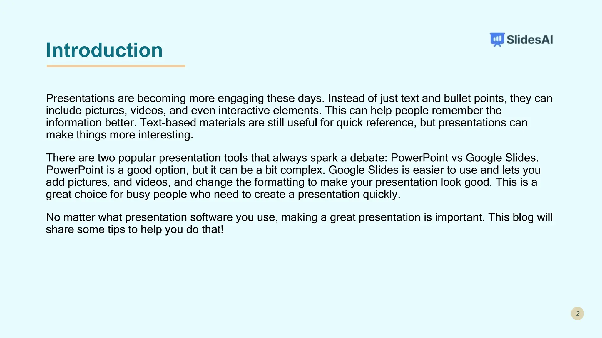 Creative Ideas for Interactive Team Presentations | PPTX