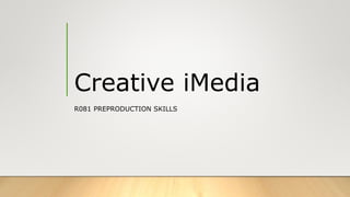 Creative i media r081 | PPT