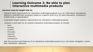 Interactive Multimedia Product